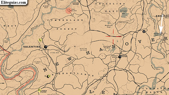 Red Dead Redemption 2 - Rocas talladas